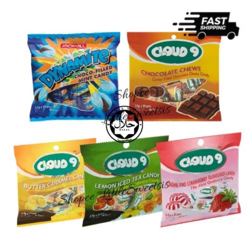 Cloud 9 Candy [2.5g*25pcs] | Shopee Malaysia