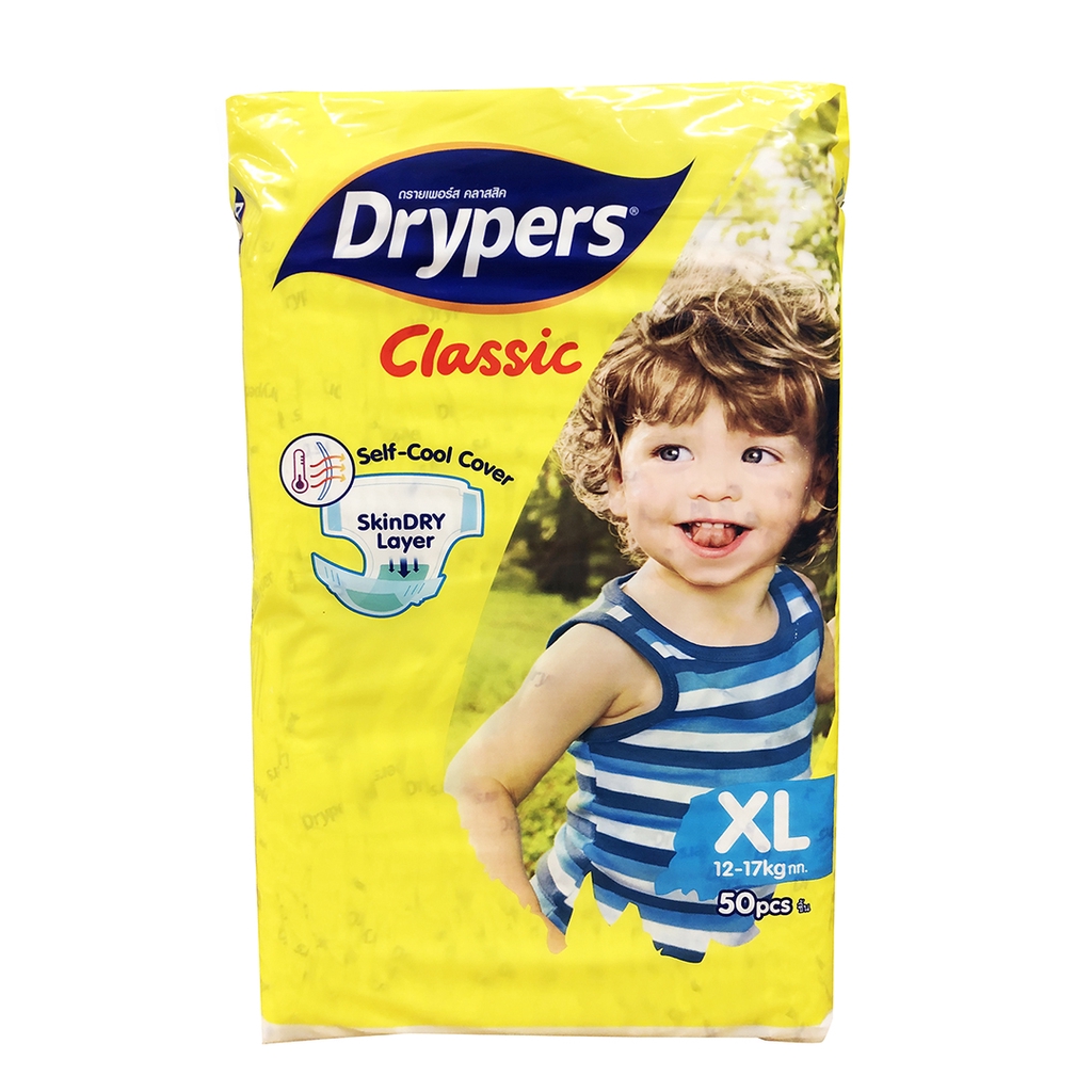 Drypers Classic Family Pack XL50 | Shopee Malaysia