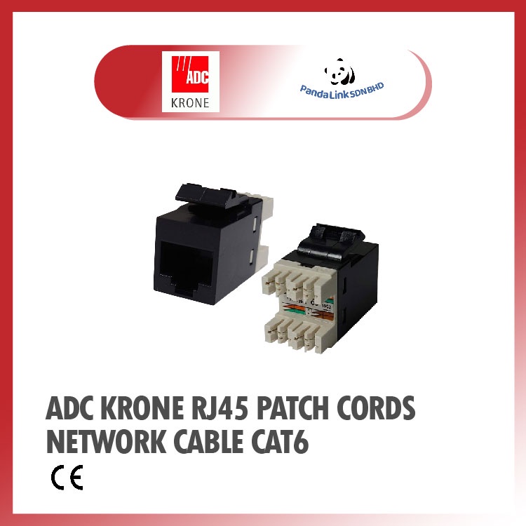 ADC KRONE CAT6 RJ45 UNSHIELDED KEYSTONE JACK | Shopee Malaysia