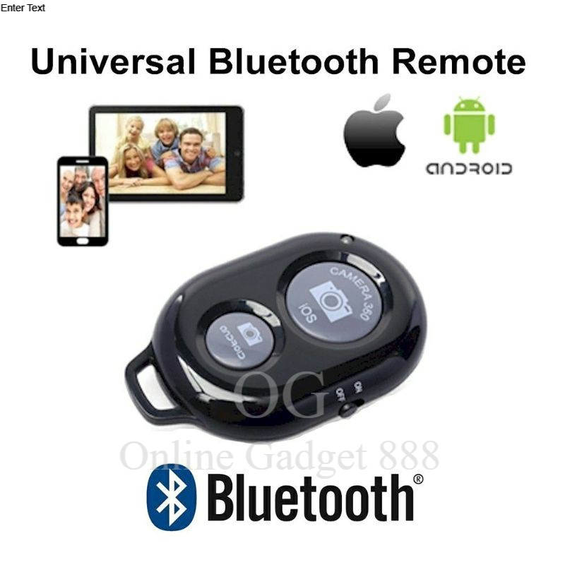 Bluetooth Selfie Camera Remote Shutter (iOS / Android) | Shopee Malaysia