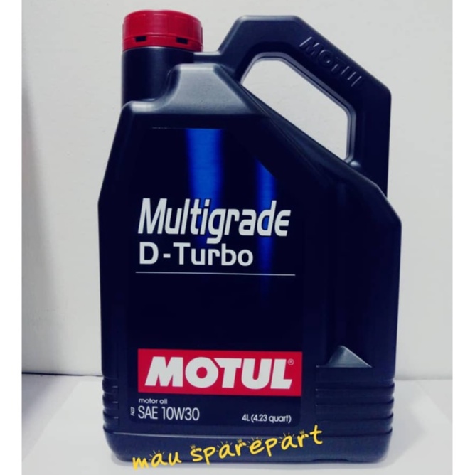 Motul Multipower D-Turbo 10W30 Semi Synthetic Diesel Engine Oil (4L ...