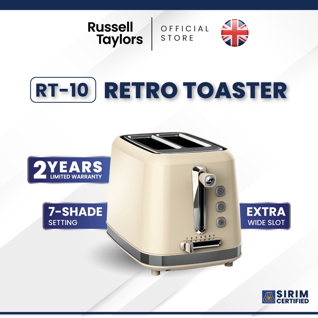 Russell Taylors Retro Toaster RT-10 | Shopee Malaysia