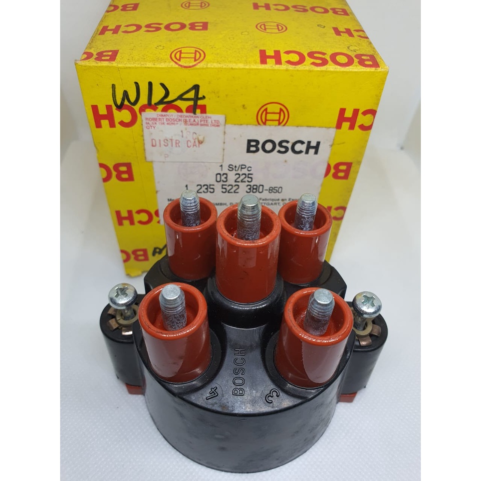 MERCEDES W124, 230E, W102 BOSCH DISTRIBUTOR CAP - 1235522380 - NEW ...