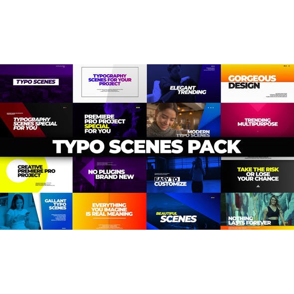 PR template-16 sets of stylish and elegant social media interview ...