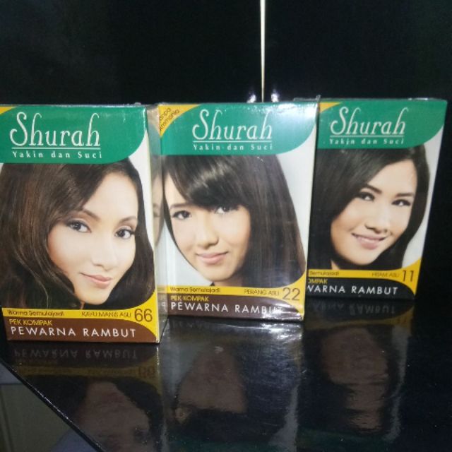 SHURAH PEWARNA RAMBUT PEK KOMPAK | Shopee Malaysia