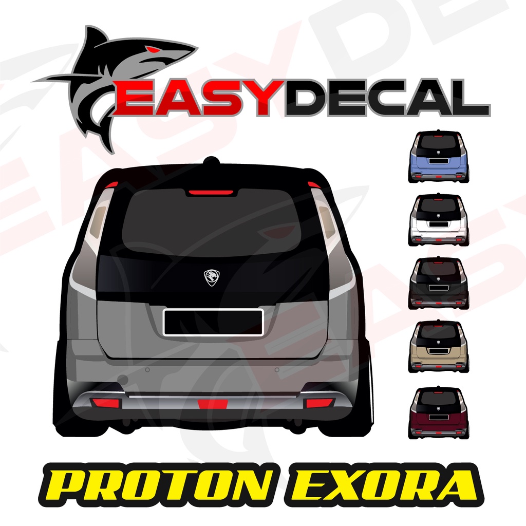 Proton Exora Sticker | Shopee Malaysia