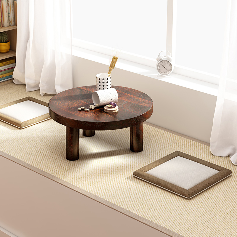 Small tea table with bay window, family Kang Table, small tea table ...