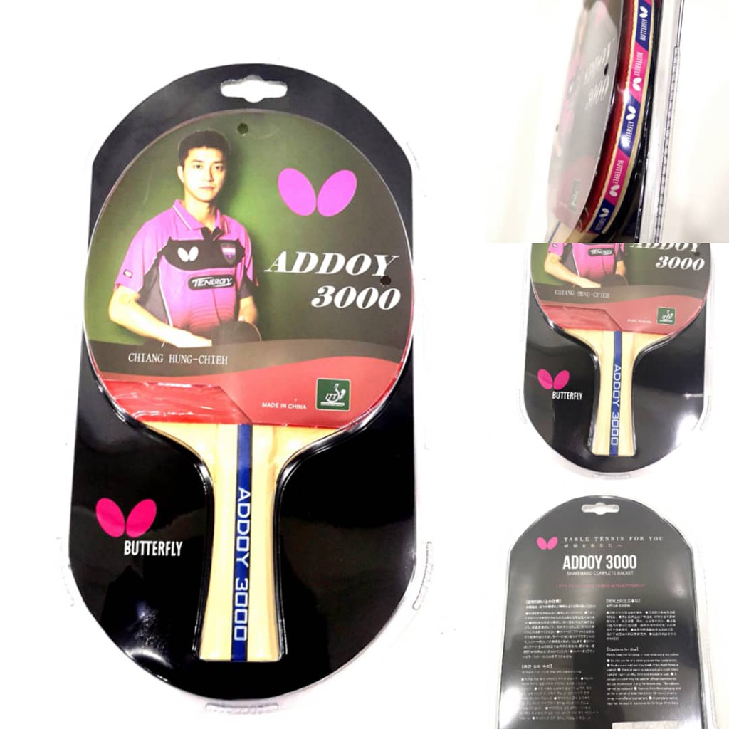 Butterfly Table Tennis Bat/Ping pong Bat - model ADDOY 3000 ( 100% ...