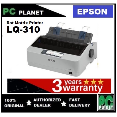 Epson Lq-310 / Tally Dascom 1145 Dot Matrix Printer NEW !!! | Shopee ...