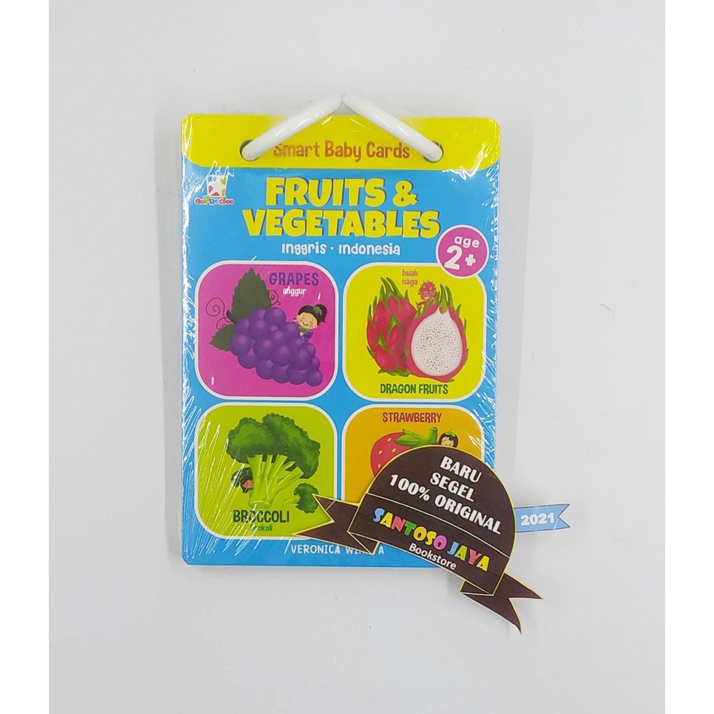 Opredo Smart Baby Cards - Fruits & Vegetables By Veronica Winata | BeeCost