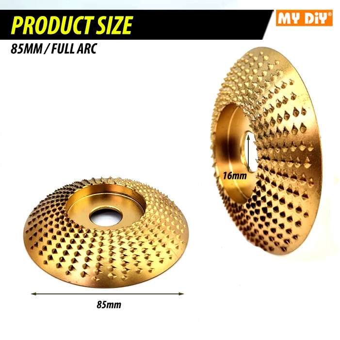 MYDIYHOMEDEPOT - ANGLE GRINDER WOOD CARVING DISC WOOD GRINDING WHEEL ...