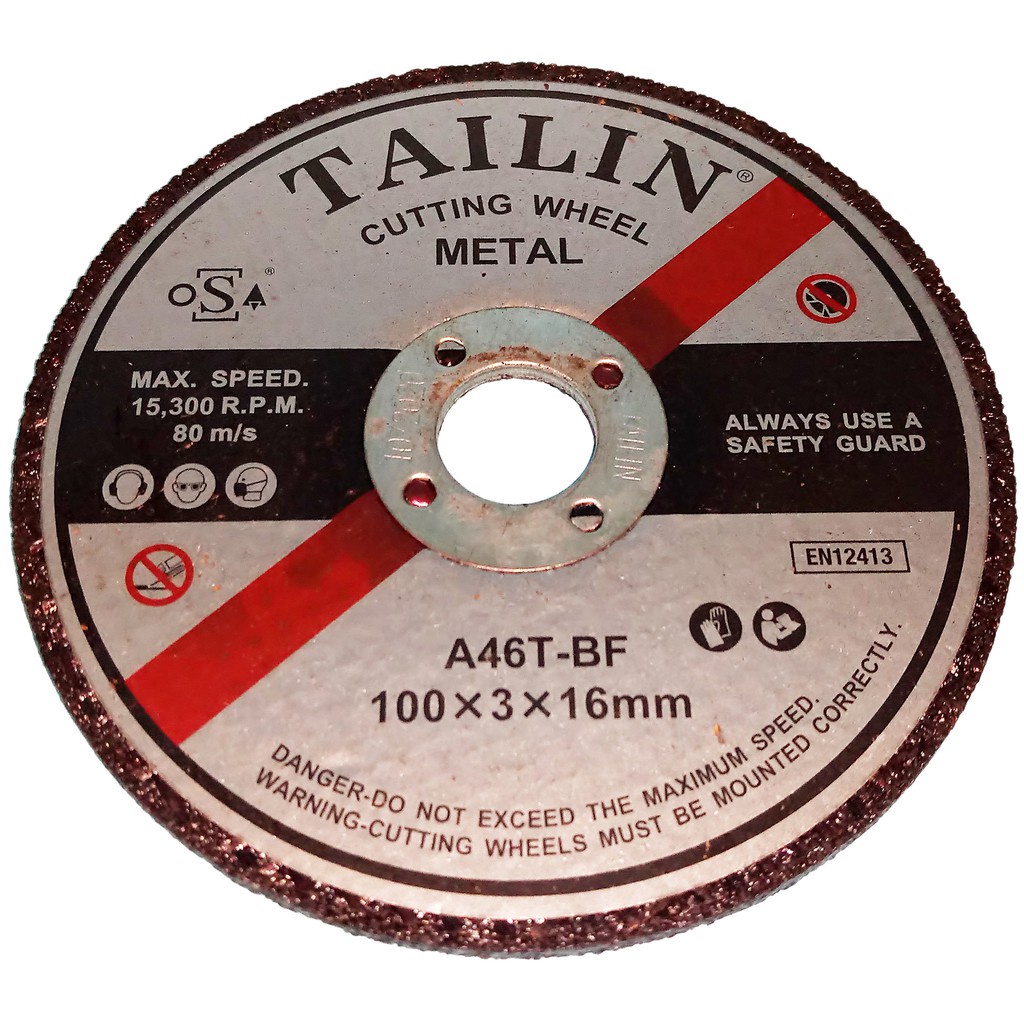100mm (4") Tailin Cutting Disc - Metal (original) | Shopee Malaysia