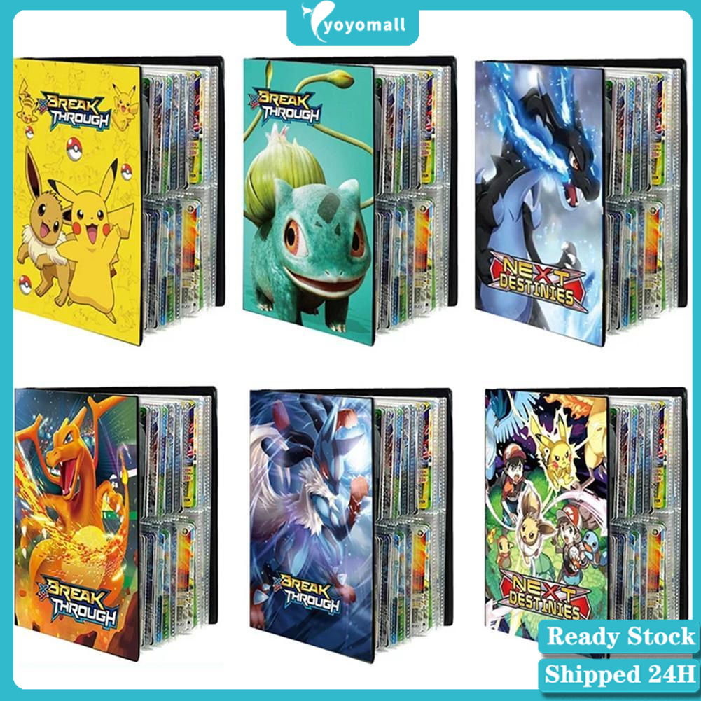 【MALAY STOCK】240pcs Pokemon Card Album Anime Map Game Collect Book ...