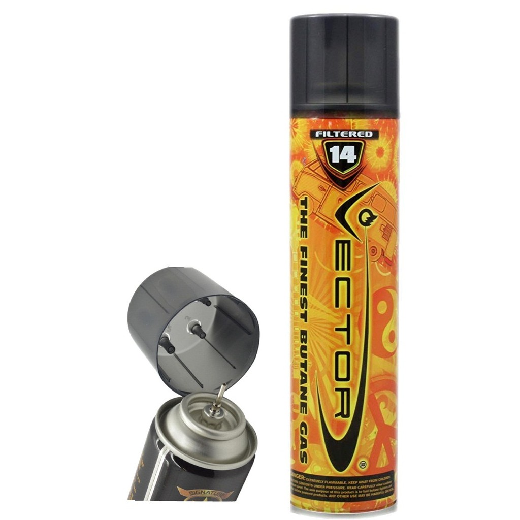 [300ml] Vector Butane Gas Lighter Refill / Butane Gas Fuel Refill ...