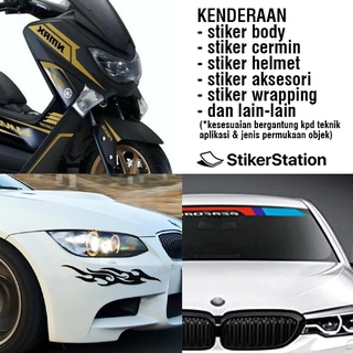 1M STICKER BELON & KERETA- ORACAL 651 CUTTING STICKER Balloon Stiker ...