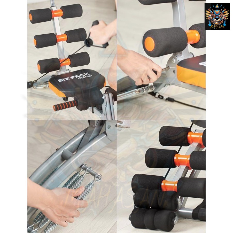 ALAT SENAMAN PERUT,ALAT SENAMAN DALAM RUMAH 6 packs Abs Bench Home Gym ...