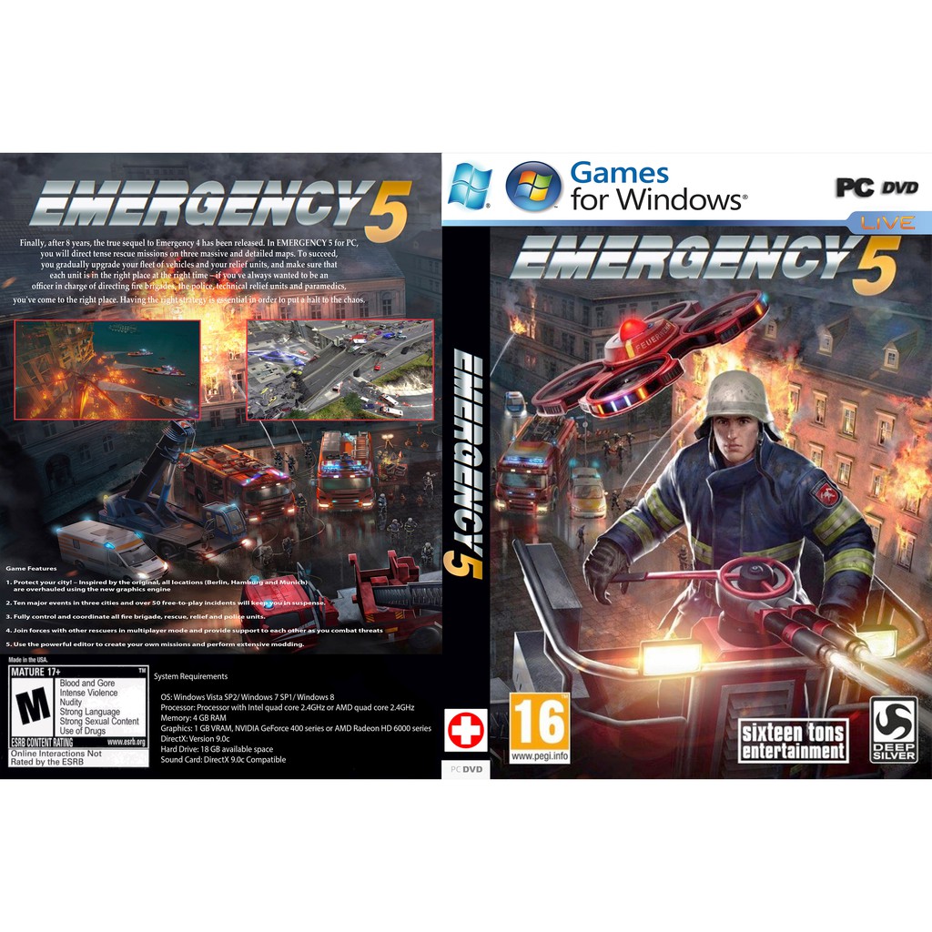 Emergency 5 PC GAME [Offline INSTALLATION] | Shopee Malaysia