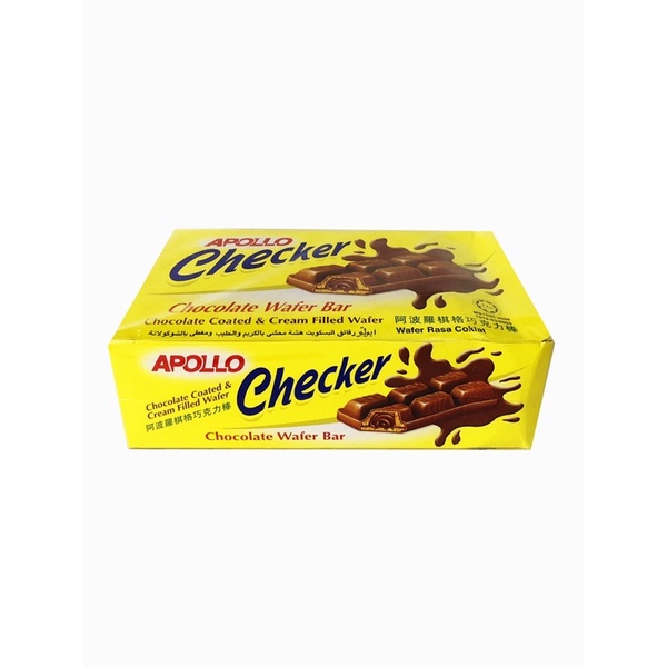 Apollo Checker Biscuit (24pcs) | Shopee Malaysia