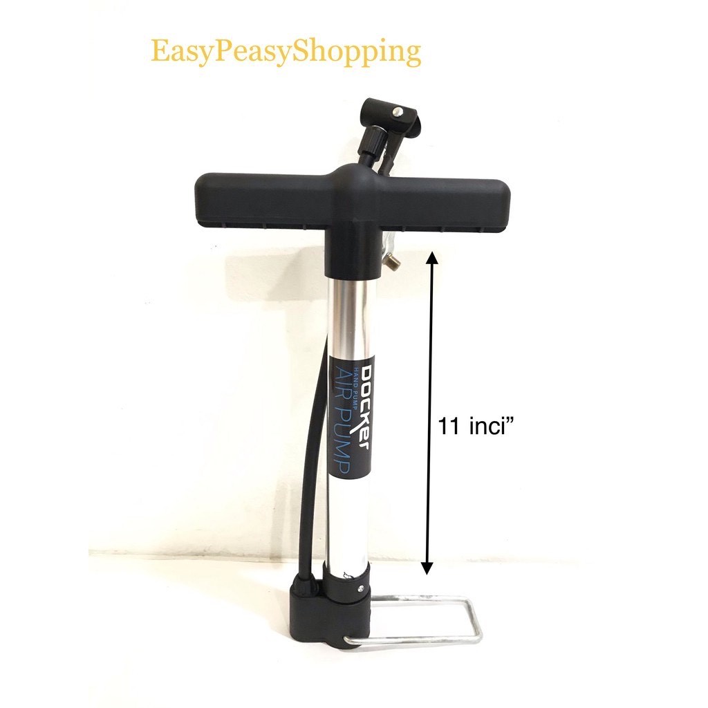 Heavy Duty Hand Pump Mini Bicycle,Motor,Ball/Pam Angin Tayar/Basikal ...