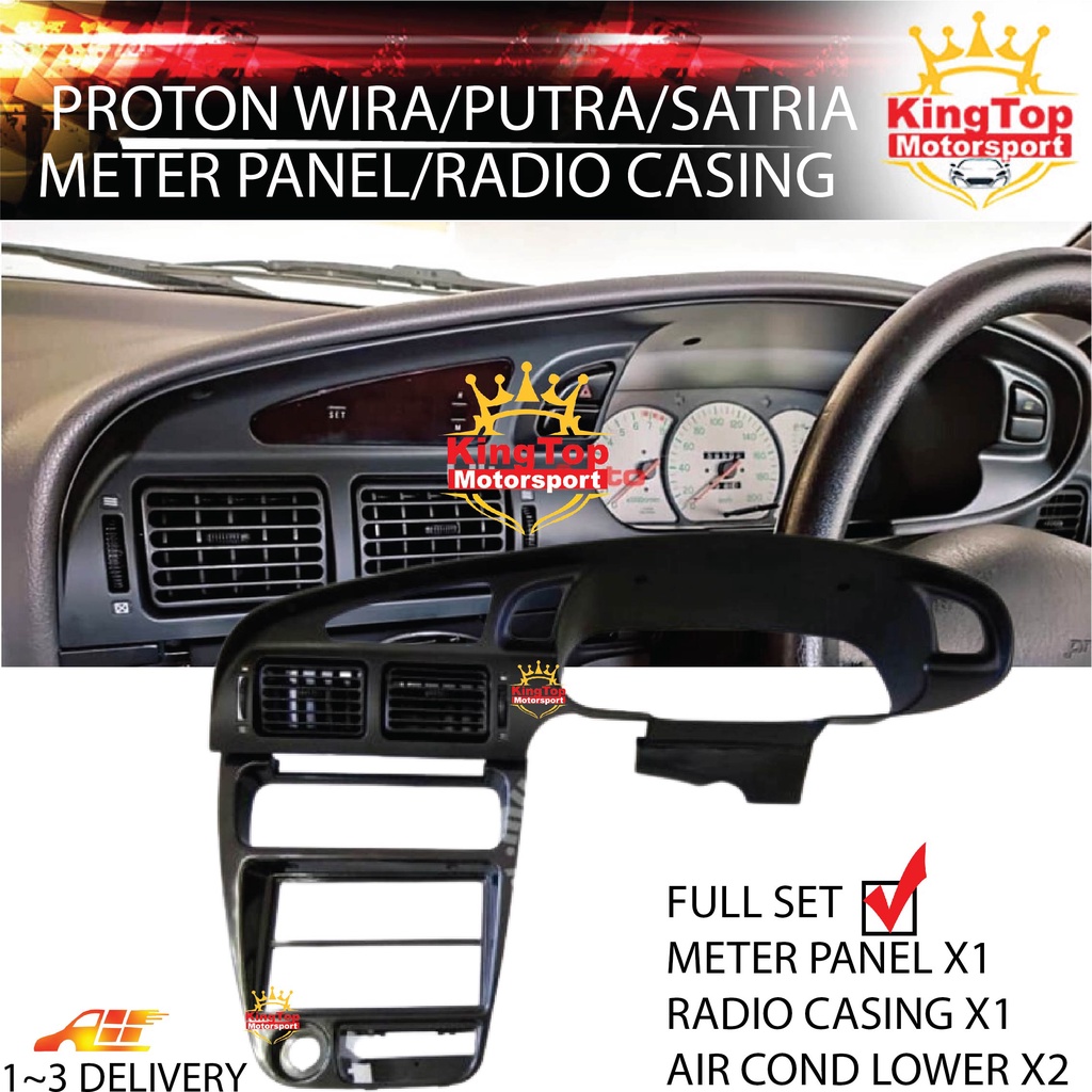 Proton Wira/Satria Dashboard Meter Cluster Meter Panel with aircond ...