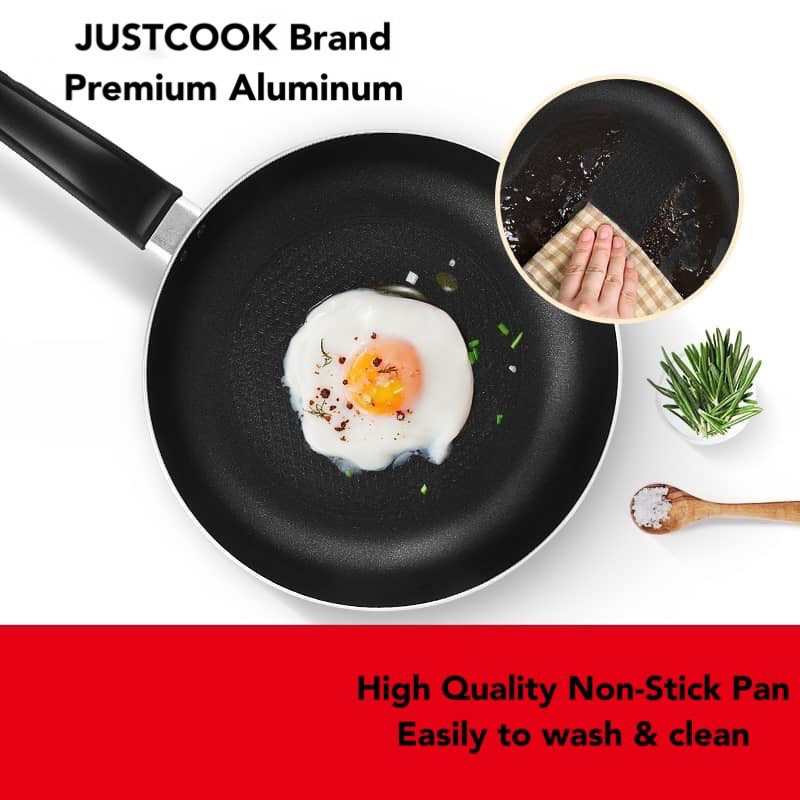 Sara Cook Brand Premium Aluminum Non-stick Frying Pan (20cm/22cm/24cm ...
