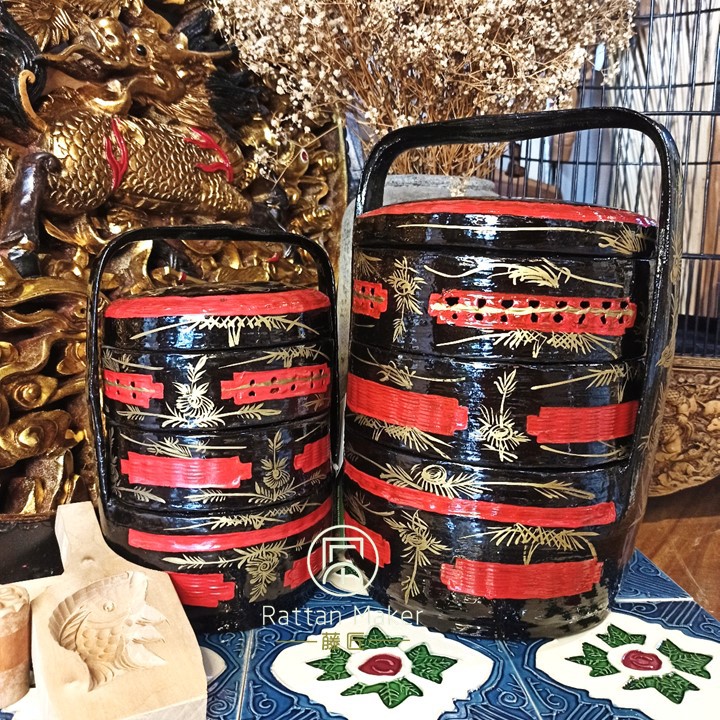 [Three Level] Bakul Siah / Hokkien Basket / Wedding Basket ...
