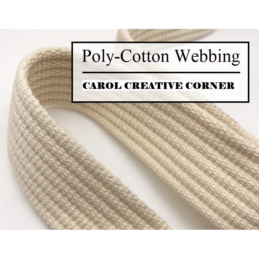 (By Meter)Poly-cotton Webbing Stripe Bag Strap | Shopee Malaysia