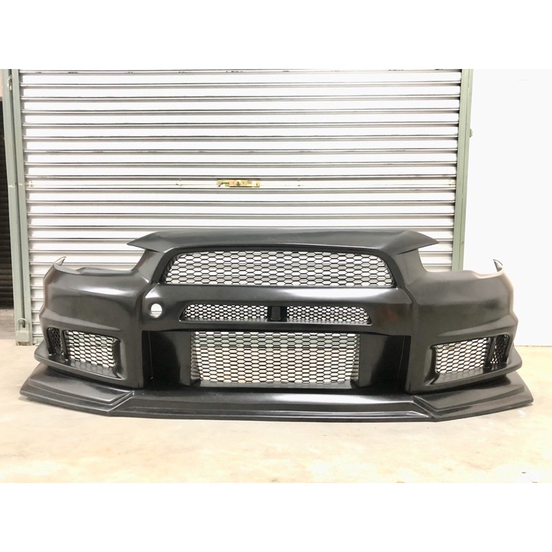 Lancer Inspira Varis V2 Front Bumper With Canard ABS | Shopee Malaysia