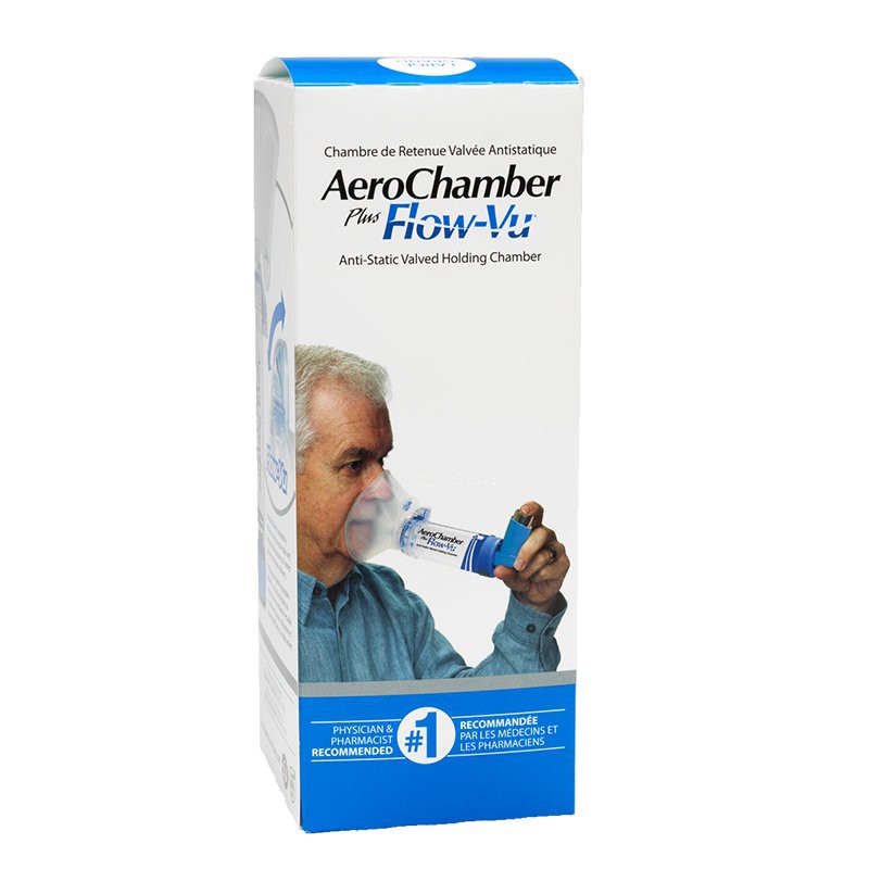 Aerochamber Plus Flow-Vu Adult Blue | Shopee Malaysia