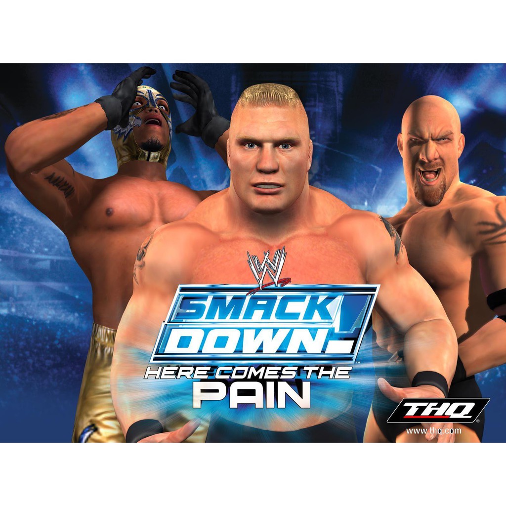 PS2 wwe smackdown here comes pain | Shopee Malaysia