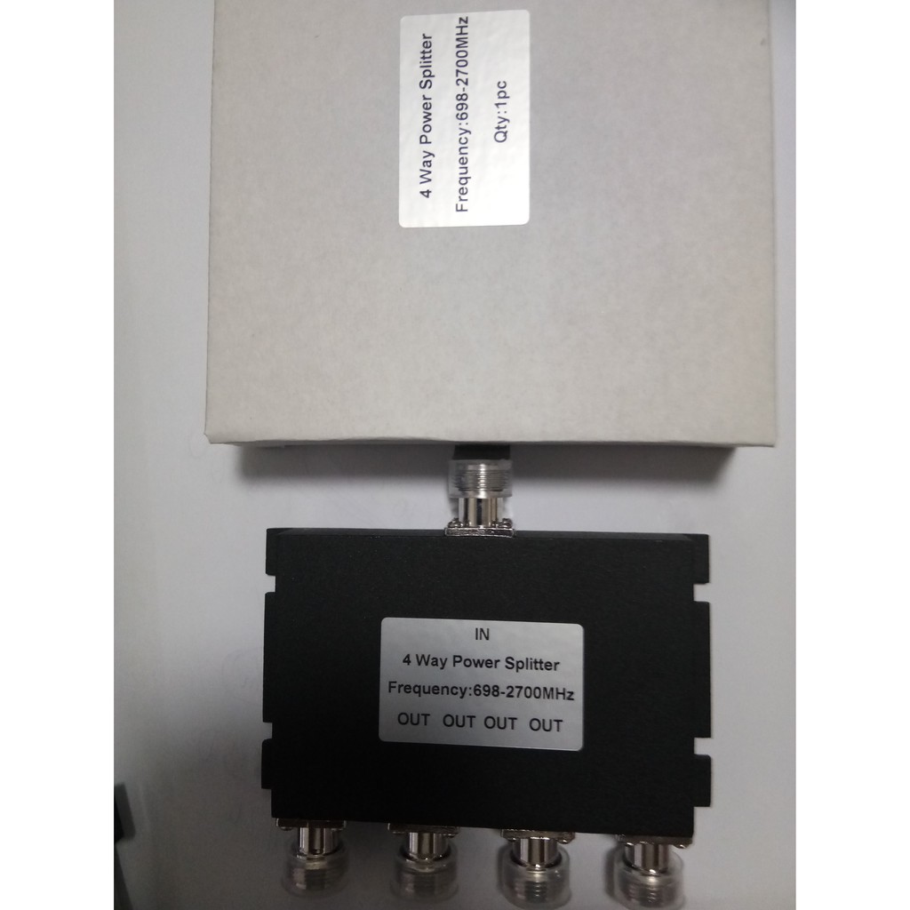 [Ready Stock]Power Splitter, 1 to 4 way Splitters, 700 MHz - 3G. | Shopee Malaysia