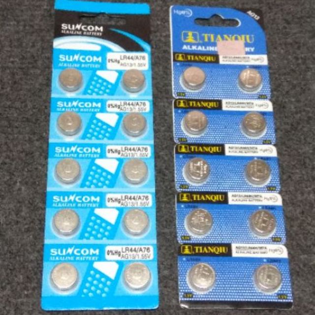 10pcs AG13 / LR44 / LR44H Alkaline Battery | Shopee Malaysia