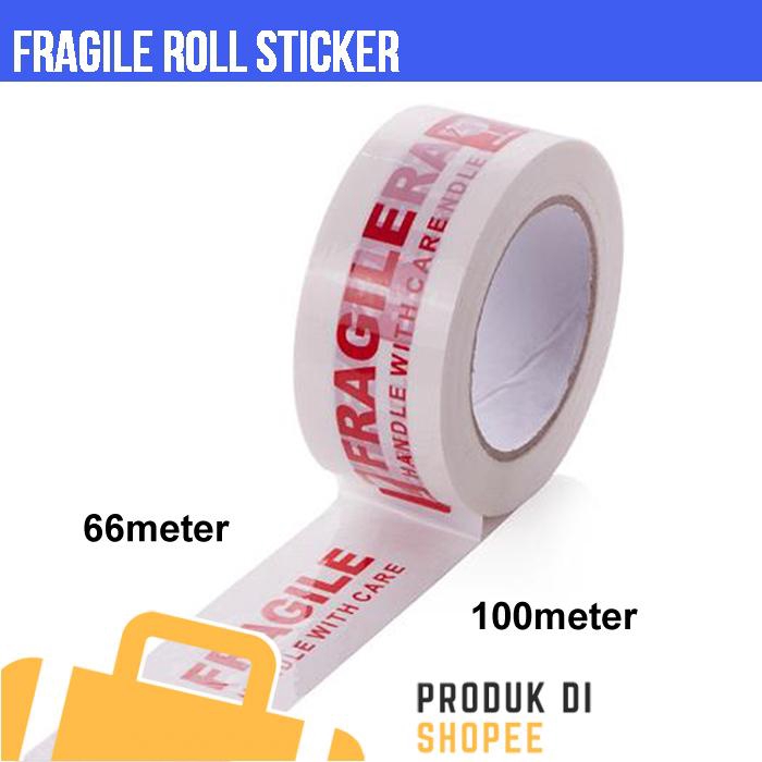 Fragile OPP Tape Roll Sticker Label | Shopee Malaysia