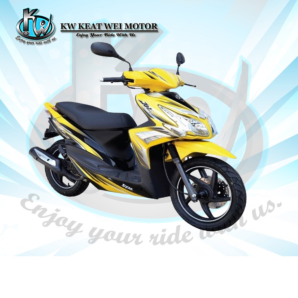 SYM JETPOWER - YELLOW | Shopee Malaysia