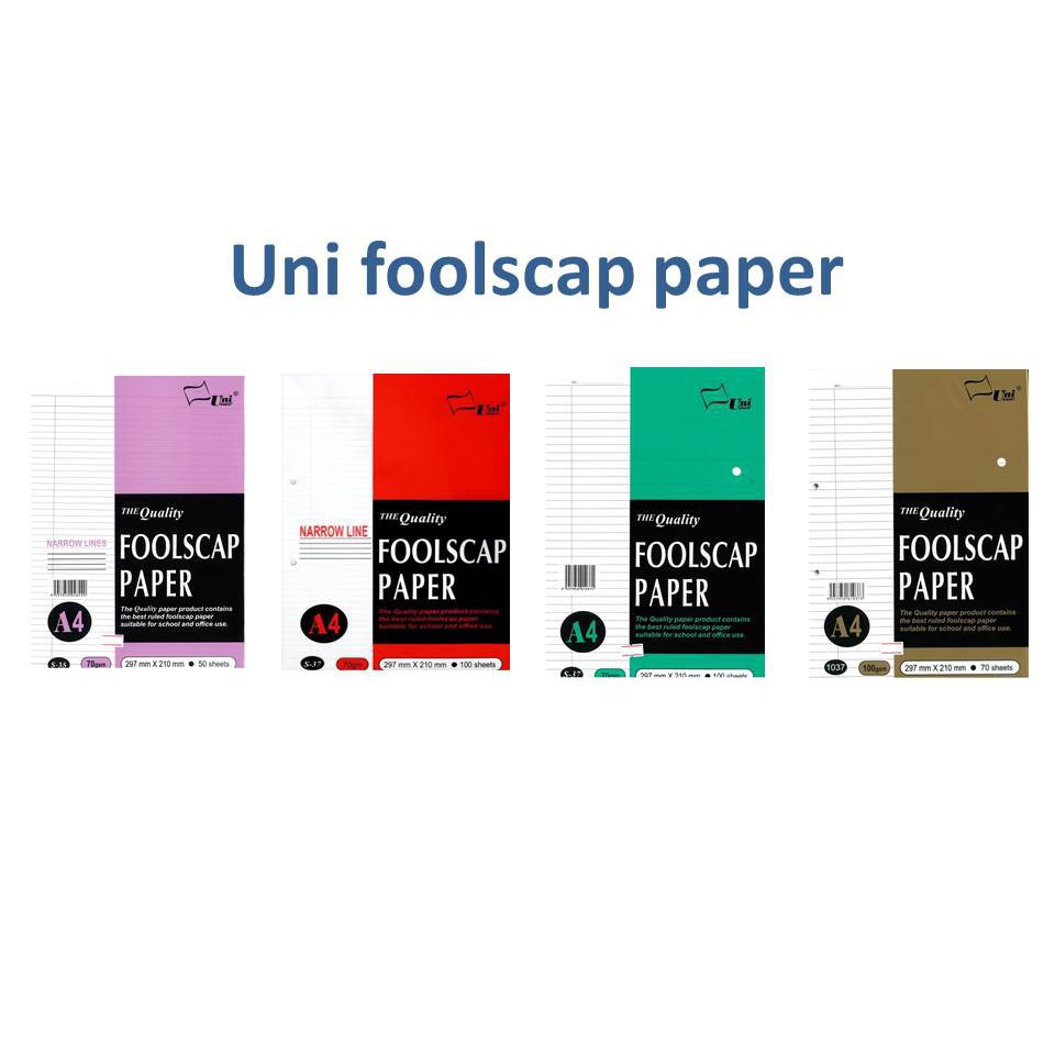 Uni Quality Foolscap Paper A4 size 1pcs | Shopee Malaysia Uni Quality Foolscap Paper A4 size 1pcs | Shopee Malaysia