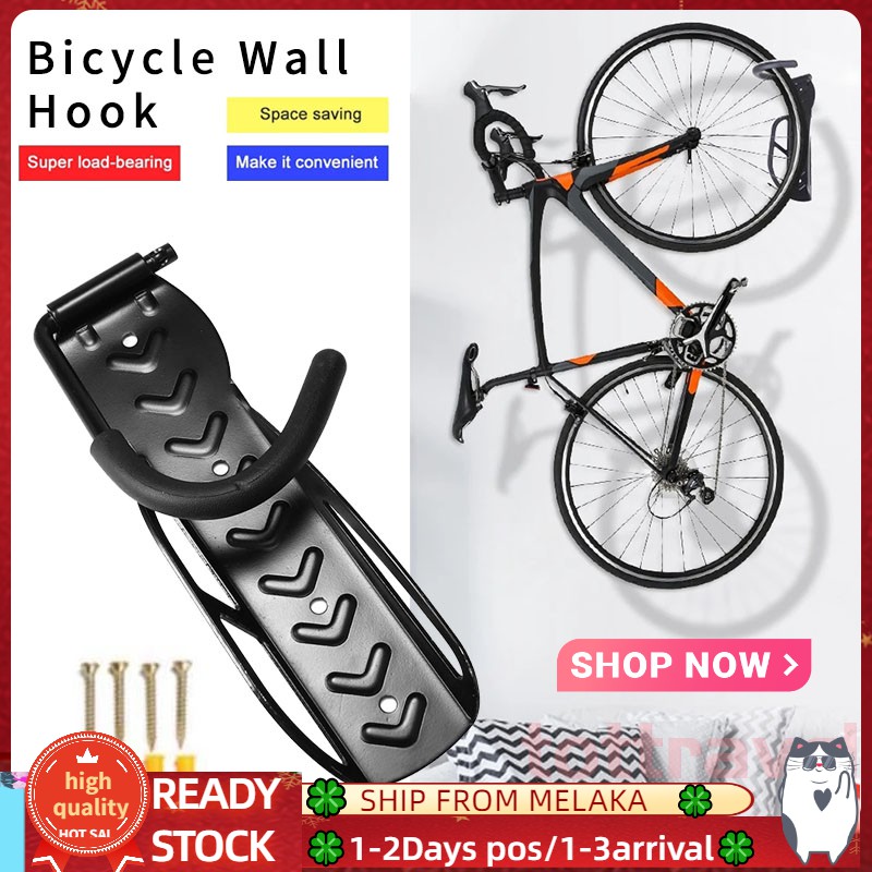 adjustable Bike Wall Hook Mount Bicycle Stand Holder MTB Rack metal ...
