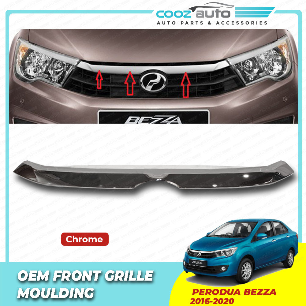 Perodua Bezza 2016 - 2019 OEM Front Grille Garnish Grill Moulding ...