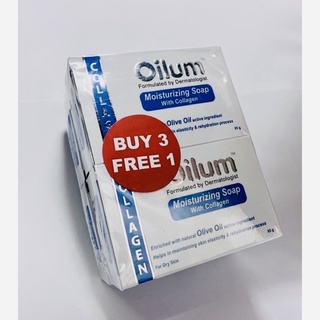 OILUM MOISTURIZING SOAP WITH COLLAGEN 85GM BUY 3 FREE 1 / 1PC | Shopee ...