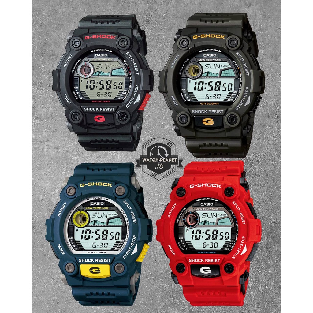 Casio G-Shock Standard Digital Black Resin Watch G-7900-1D / G-7900-2D ...