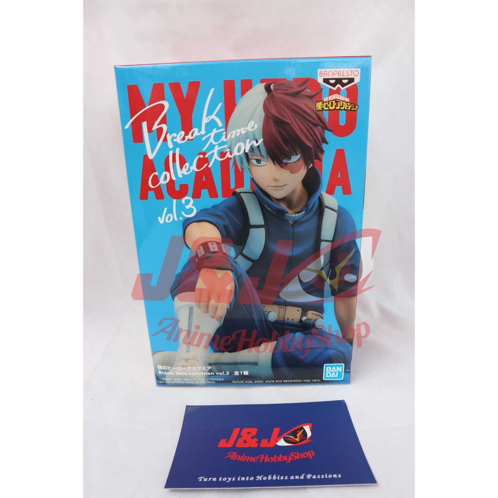 BANPRESTO MY HERO ACADEMIA BREAK TIME COLLECTION VOL.3 SHOTO TODOROKI ...