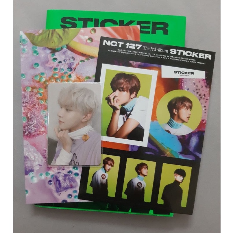 NCT127 JUNGWOO STICKER STICKY VERSION ALBUM | Shopee Malaysia