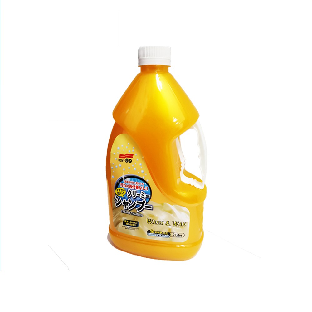 Soft 99 Creamy Shampoo Wash & Wax (2000ml) | Shopee Malaysia