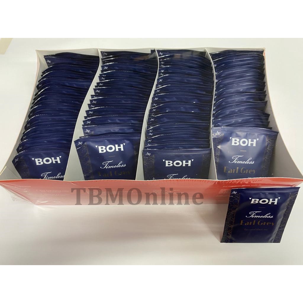 100's BOH tea/ Teh Boh Timeless Earl Grey (Black Tea) Catering Sachets ...
