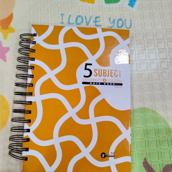 A5 UNIVERSITY COLLEGE HARDCOVER NOTE BOOK 5 SUBJECT (READY STOCK ...