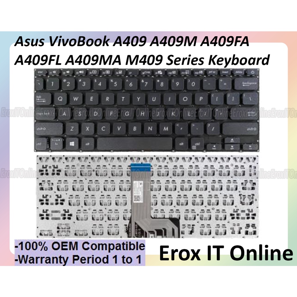 Asus VivoBook A409 A409F A409U A409M A409FA A409FL A409UA A409UJ M409 ...