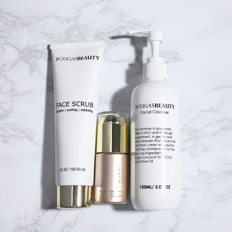 [Ready Stock With Free Gift] Bougas Beauty Set Combo-Whitening-Ance-Oil ...