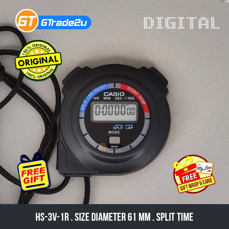 Original HS-3V-1R HS-3V-1 HS3V-1R Sports Track Field Digital Stopwatch ...