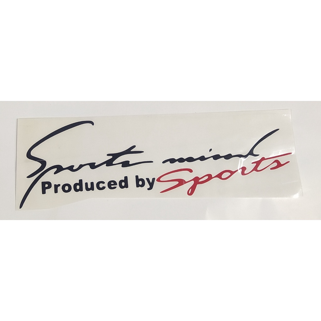 SPORT MIND STICKER (MOTOR/CAR) | Shopee Malaysia