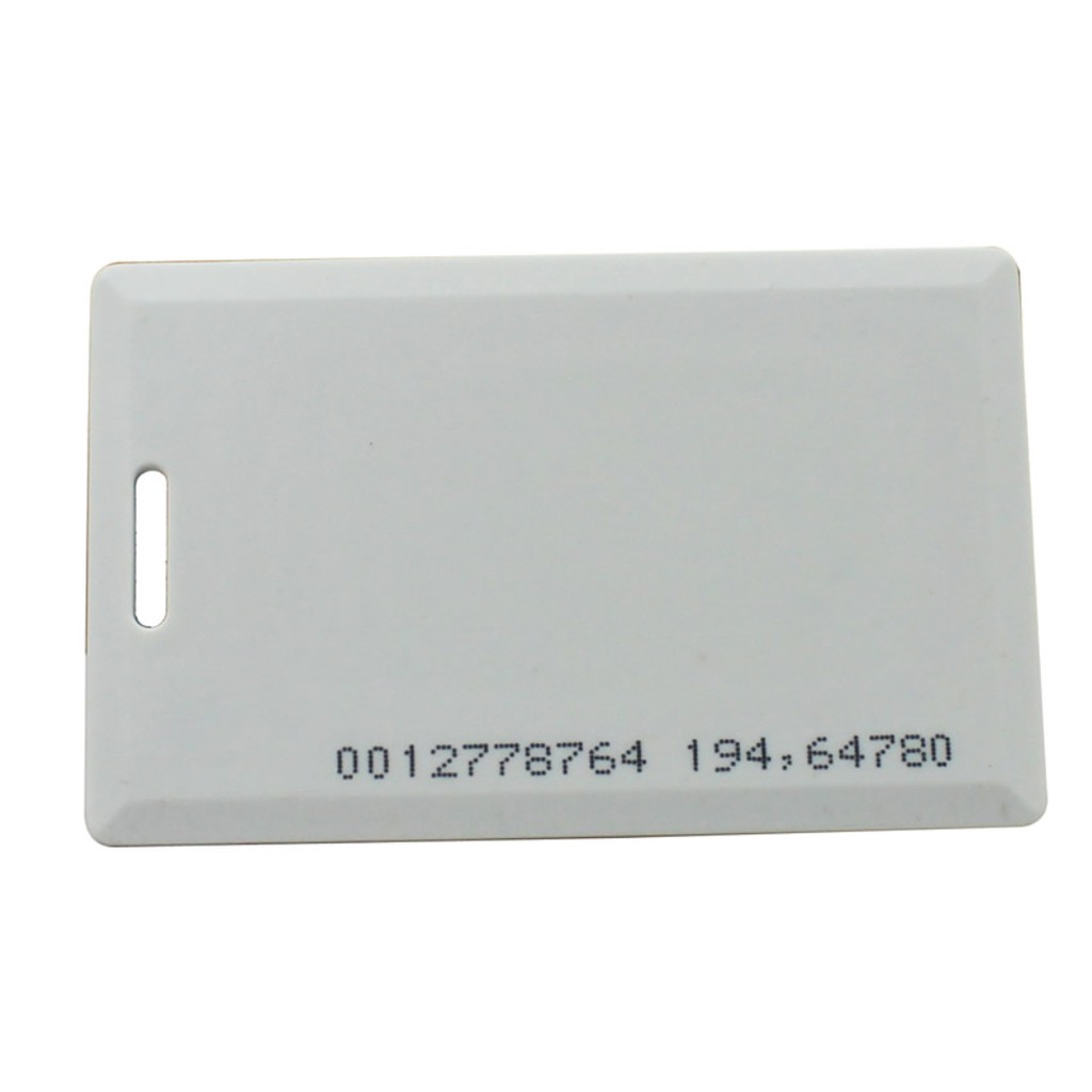 125khz mid-range Clamshell proximity card with serial Number | Shopee ...