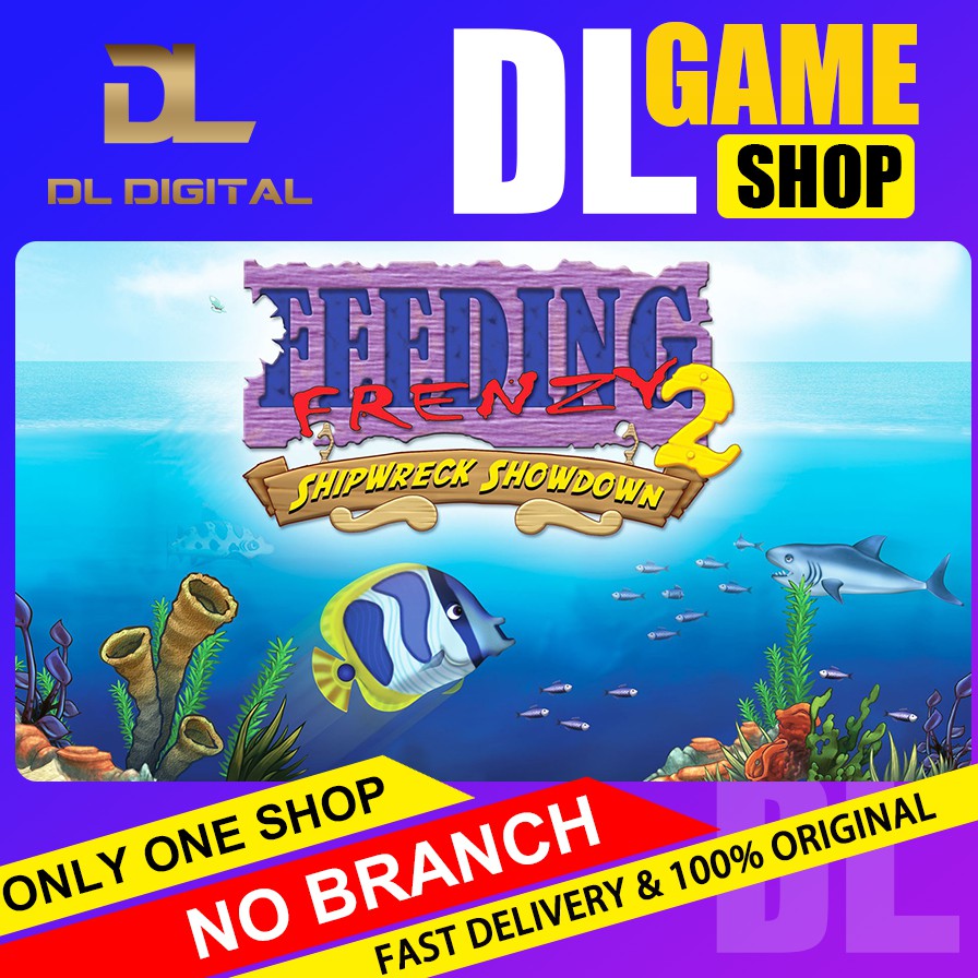 Feeding Frenzy 2: Shipwreck Showdown Deluxe (PC Steam Original Game ...